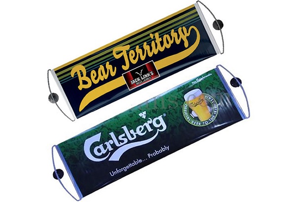 custom handheld scrolling banner|rolling banner| cheering banner